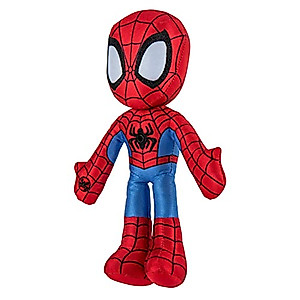 Spidey and His Amazing Friends Marvel’s Web Flash Spidey Plush - 9-Inch Plush with Light Up Signal - Toys Featuring Your Friendly Neighborhood Spideys