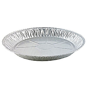 Handi-Foil 12" Aluminum Foil Pie Pan Extra-Deep Disposable Tin Plates (Pack of 12)