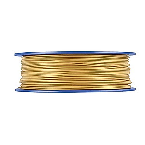 Dremel DigiLab PLA-GOL-01 3D Printer Filament, 1.75 mm Diameter, 0.75 kg Spool Weight, Color Gold, RFID Enabled, New Formula and 50 Percent More per Spool