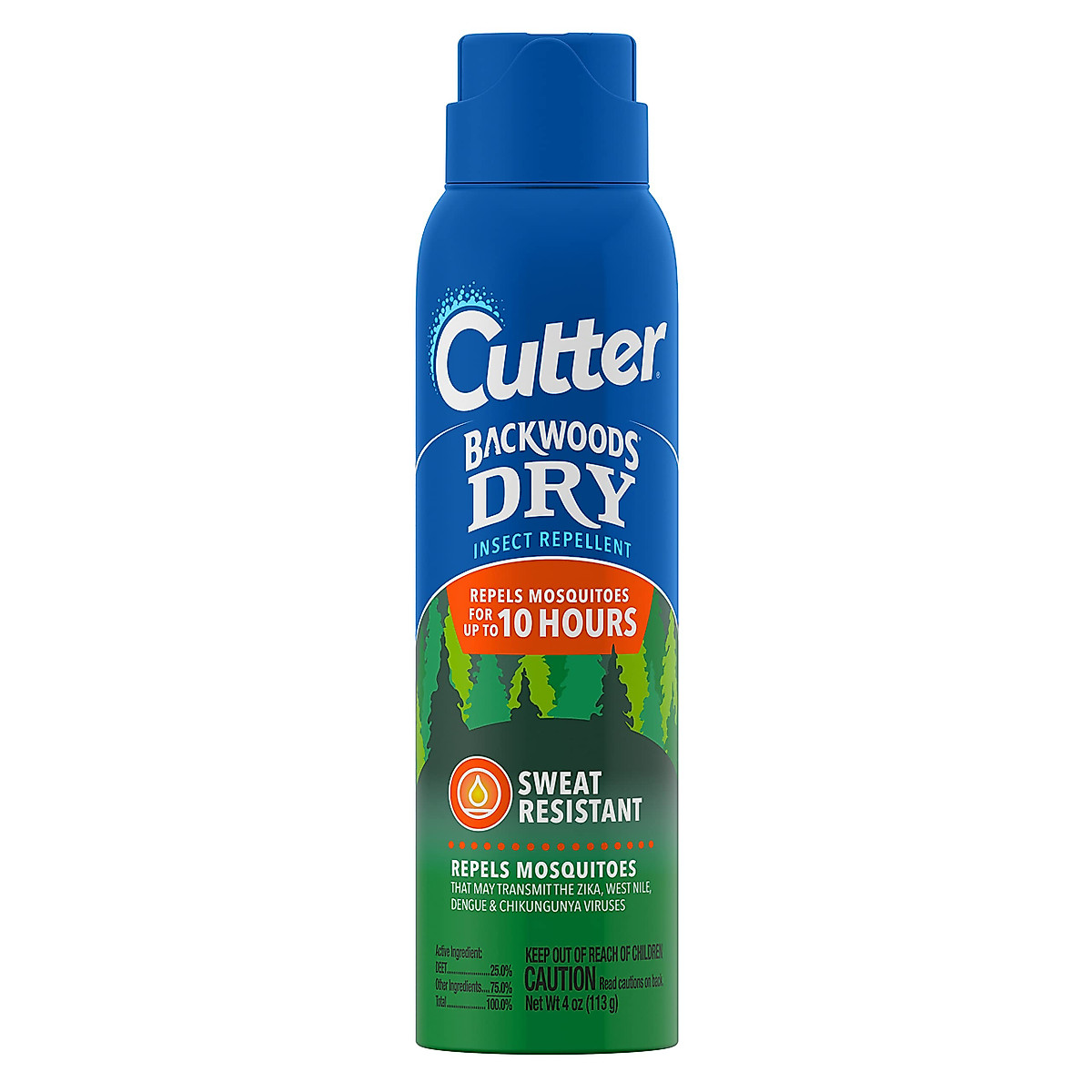Cutter Backwoods Dry Insect Repellent (Aerosol Spray) and Sawyer Products Picaridin Insect Repellent Lotion
