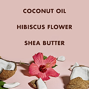 SheaMoisture Hair Conditioner Curly Hair Products, Coconut & Hibiscus Curl & Shine Conditioner, Shea Butter, Coconut Oil, Vitamin E & Neem Oil, Frizz Control, Family Size (2-Pack, 16 Fl Oz Ea)