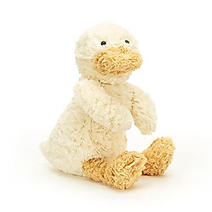 Jellycat Tumblie Duck Stuffed Animal, Medium 14 inches| Ducks and Ducklings Plush Toy | Classic Children's Gift