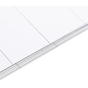 Leitz 16070085 Replacement Spine Labels for Plastic 80 mm Lever Arch Files, Short and Wide, 57 x 191 mm, Card, 16070085 - Grey, Pack of 10