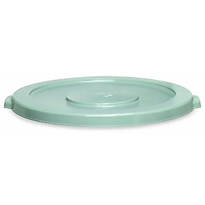 Continental 2001GY 20-Gallon Huskee LLDPE Waste Lid, Round, Grey