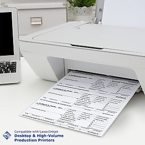 PrintWorks Professional Perforated Paper, 500 Sheets, 4 Part Perf