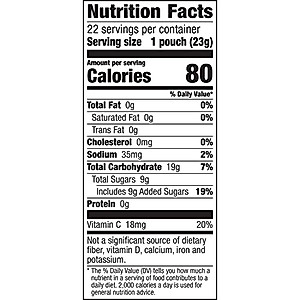 Mickey & Friends Fruit Flavored Snacks, Treat Pouches, Value Pack, 22 ct