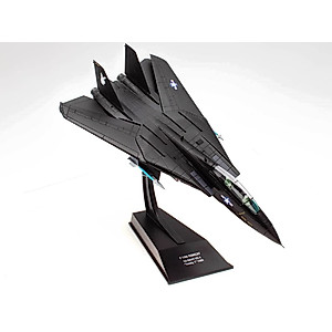 OPO 10 - 1/100 Military Fighter Plane Compatible with F-14A Tomcat US Navy VX-4 Vandy 1 1985 - with Fold Out Airplane Wings - CP35