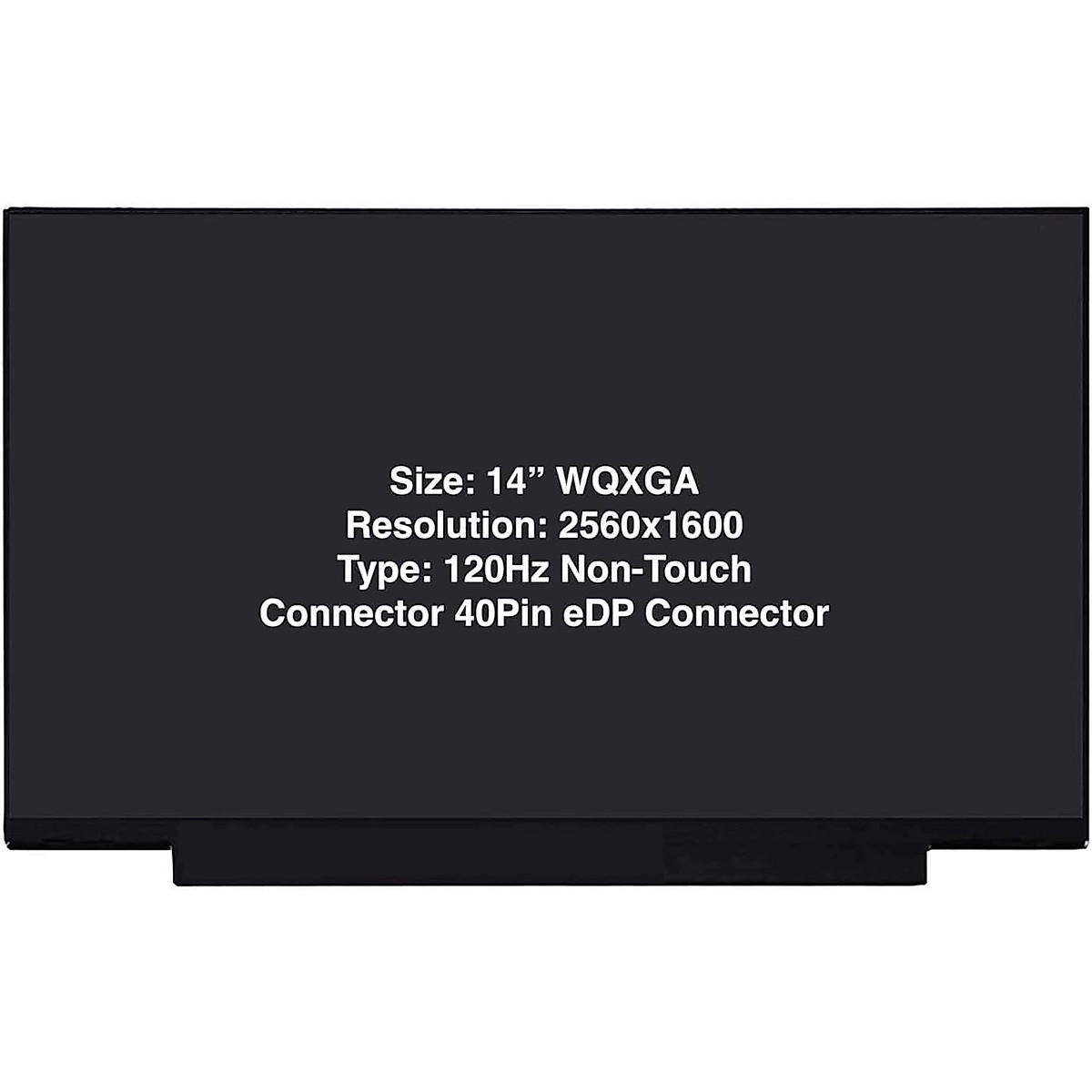 EM EMAJOR TECH LLC New Screen Replacement for Asus ROG Zephyrus G14 GA402R GA402RJ GA402RK GA402RJ-G14.R96700 2560X1600 QHD 120Hz Non-Touch LCD LED Display