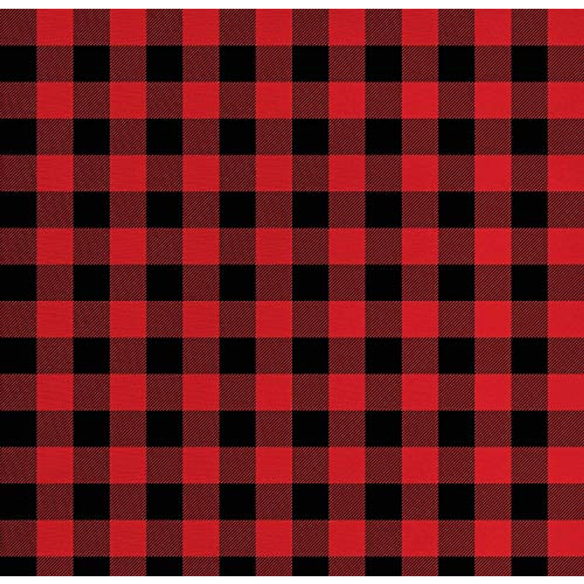 Barcelonetta | Cotton Flannel Fabric | 100% Cotton | 60 Inch Wide | Face Mask, Quilting, Blanket, Sewing, PJ, Shirt | Cloth, Solid (Buffalo Plaid, 2 Yard)