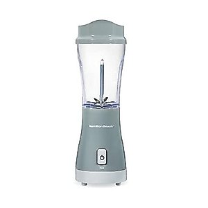 Hamilton Beach Single Serve Personal Smoothie Blender with 14 oz. Travel Cup and Lid,, 4.00x5.00x11.25inch