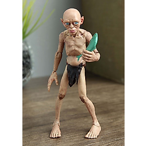 Diamond Select Toys San Diego Comic-Con 2021 Exclusive The Lord of The Rings: Frodo & Gollum Deluxe Action Figure Box Set, Multicolor