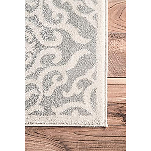 nuLOOM Contessa Ombre Area Rug, 6' 7" x 9', Grey