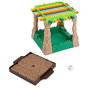 Spin Master Games Sink N’ Sand, Quicksand Kids Board Game with Kinetic Sand for Sensory Fun and Learning – Easy Toy Gift Idea, for Preschoolers and Kids Ages 4 and up