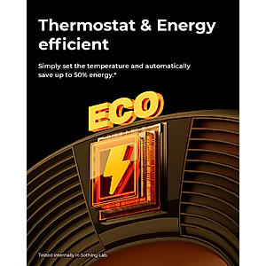 Sothing Space Heater Humidifier Combo - Star 3-in-1 Electric Heaters for Indoor Use, Humidifier with Flame Light, Aesthetic Design, 1500W Space Heater Indoor Large Room, Sleep Mode for Bedroom, Office