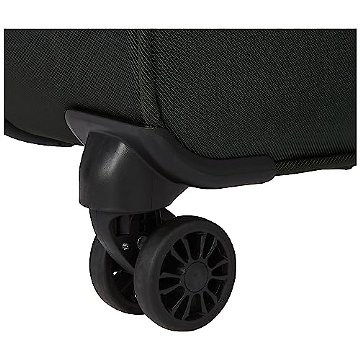 DELSEY Paris Sky Max 2.0 Softside Expandable Luggage with Spinner Wheels, Green, Checked-Medium, 24 Inch