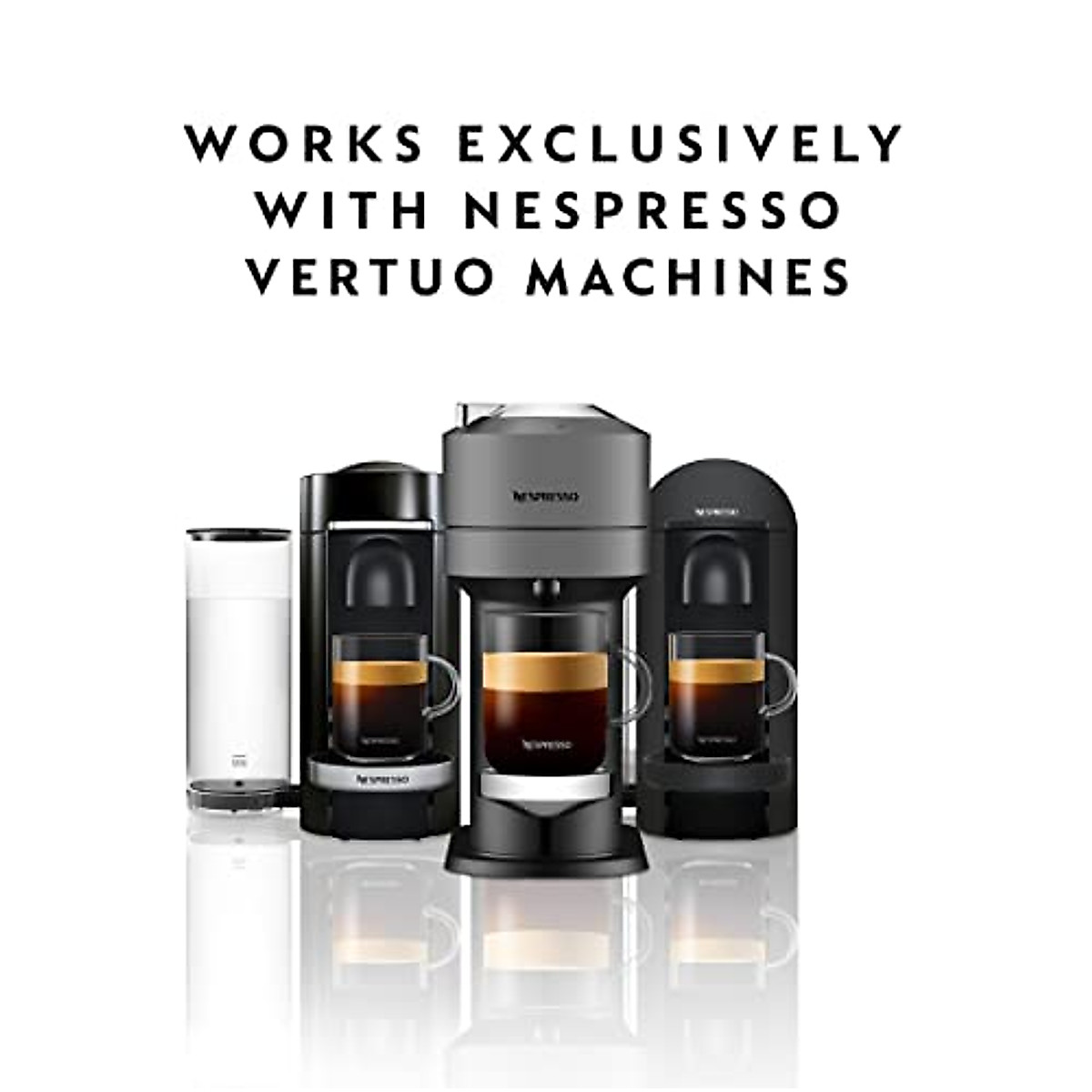 Nespresso Capsules VertuoLine, Intenso, Dark Roast Coffee, Coffee Pods, Brews 7.77 Ounce (VERTUOLINE ONLY), 10 Count (Pack of 3)
