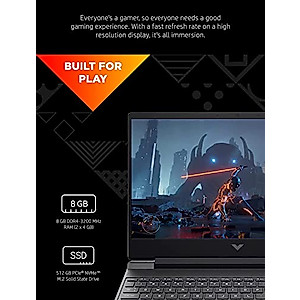 HP Victus Gaming Laptop, 15.6 inch FHD Display, 12th Gen Intel Core i5-12500H 12 Core, NVIDIA GeForce RTX 3050, 32GB RAM, 1TB SSD, Wi-Fi, Bluetooth, Windows 11 Home, Black, Bundle with Cefesfy