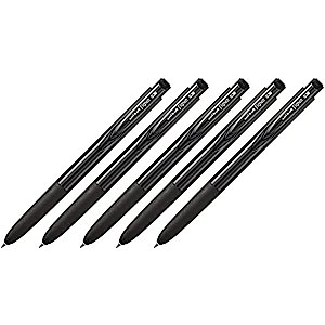 Very smooth, although it is a micro point-Uni-ball Signo RT1 Rubber Grip & Click Retractable Micro & Extra Fine Point Gel Pens -0.38mm-black
