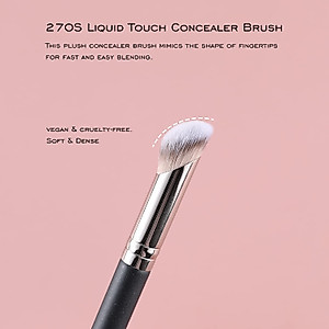 ENERGY Kabuki Foundation Brush for Liquid Makeup Professional Makeup Brush Concealer Brush Blusher Brush Bronzer Travel Buffing Contour Stippling Face Blush Concealer Liquid Blending Brushes