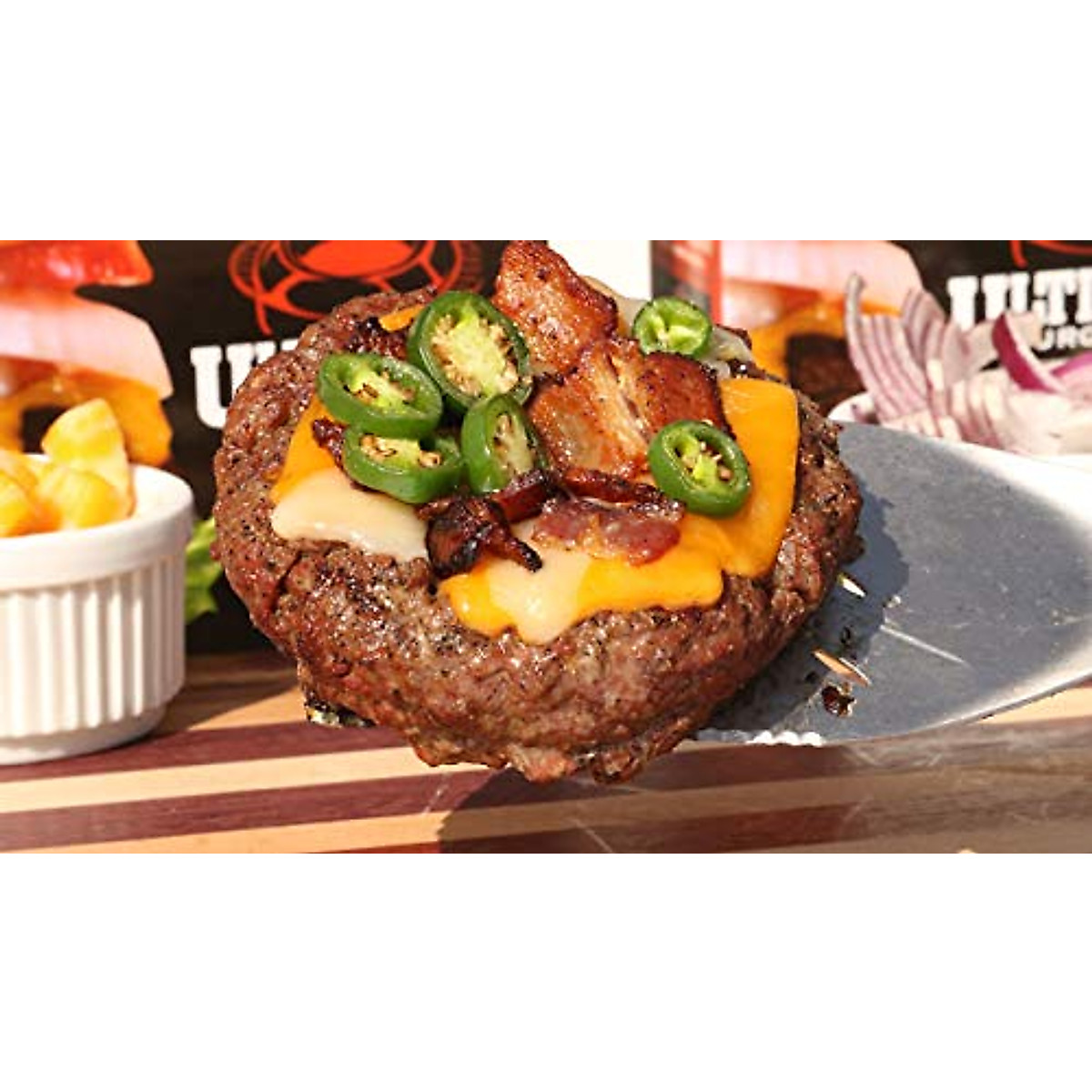 Ultimate Burger Press - 1/4lb, 1/3lb and 1/2lb Stuffed Burger Patty (3 Sizes Inside) GET More Creative
