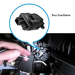 LCWRGS HVAC Blend Door Actuator Compatible with Jeep Grand Cherokee 2011 2012 2013, Dodge Durango 2011-2013, Heater Air Door Actuator, Replace OE 604-045, 68079488AA, 68079488AB