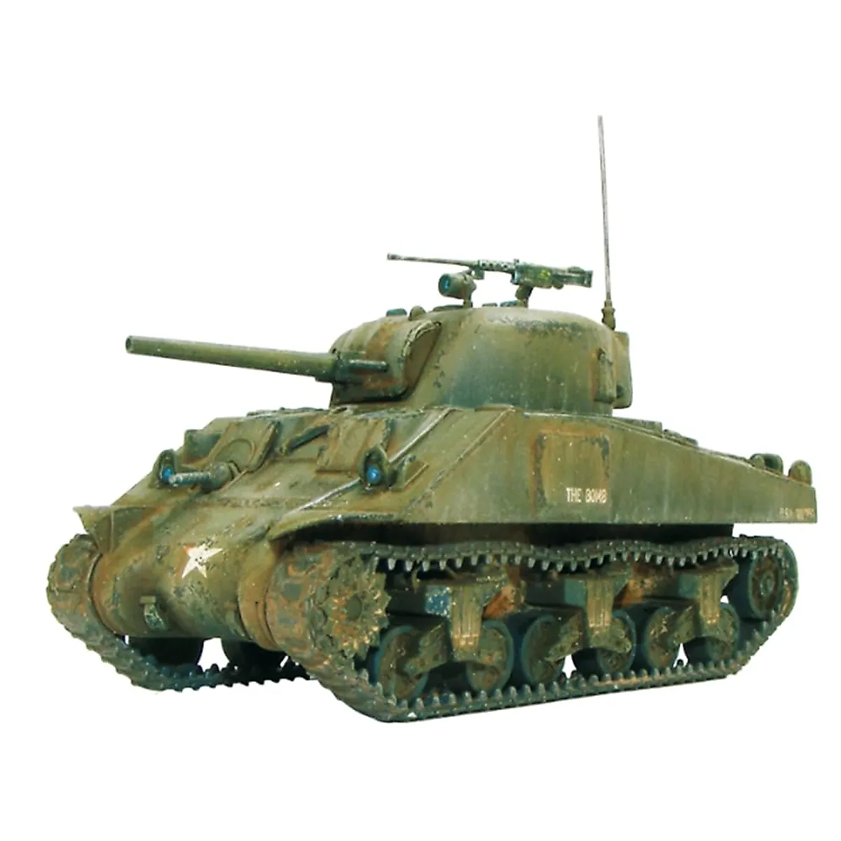 Bolt Action M4 Sherman Medium Tank 1:56 WWII Military Wargaming Plastic Model Kit