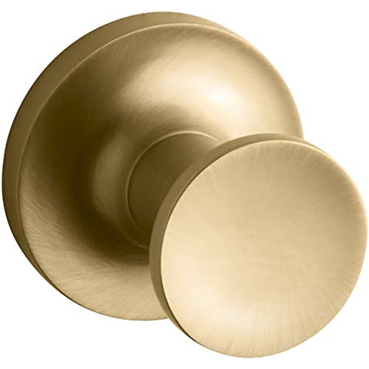 Kohler K-14443-2MB Purist Robe Hook, Vibrant Brushed Moderne Brass