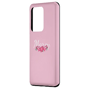 Galaxy S20 Ultra Marcy - Custom Floral Phone Cover Pink Personalized Case