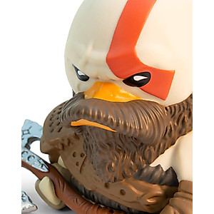 TUBBZ God of War Kratos Collectible Duck Vinyl Figure – Official God of War Merchandise – PC & Video Games