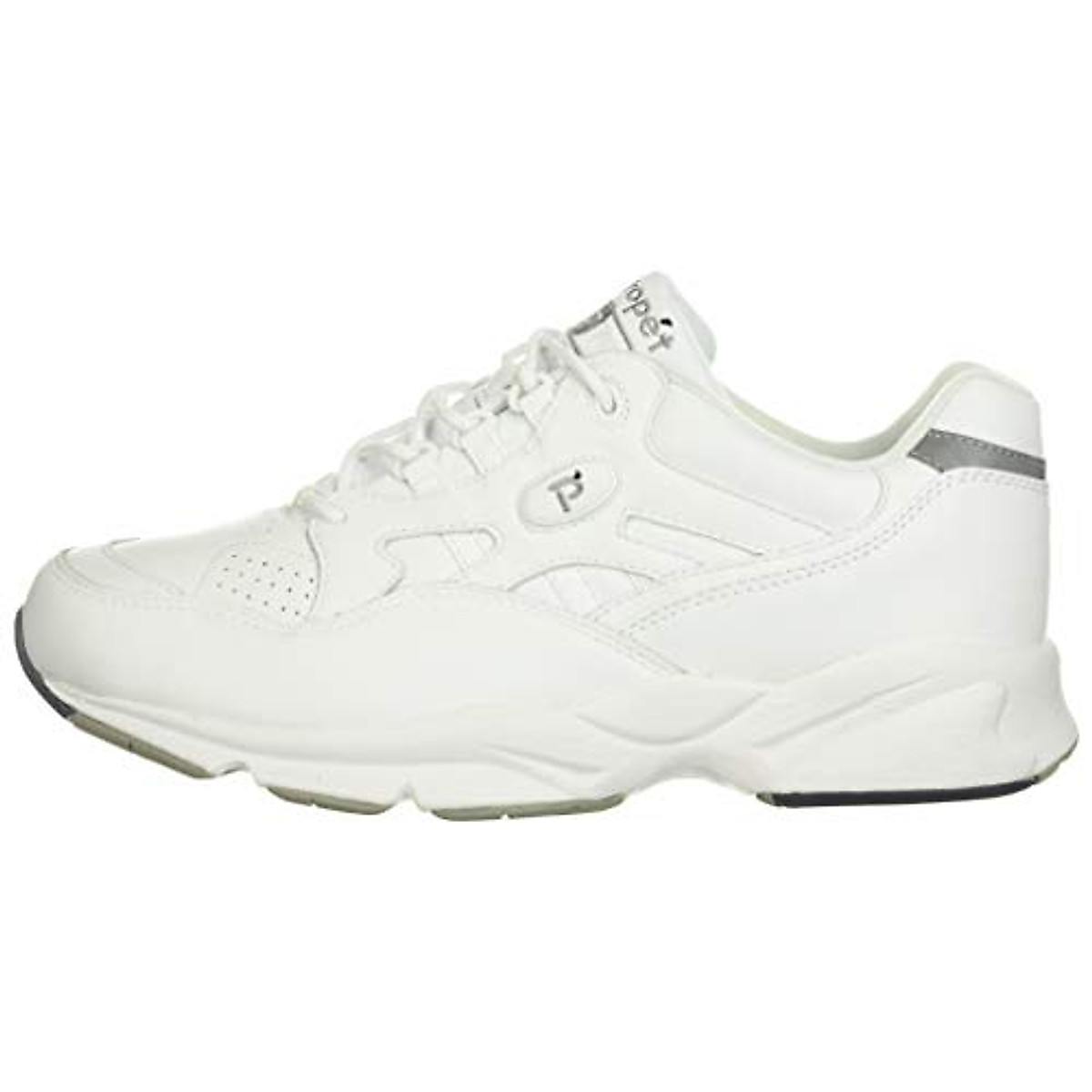 Propet Women's Stability Walker Shoe White 7.5 E (4E)