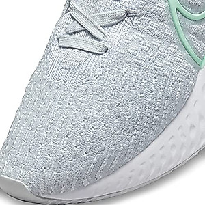 Nike React Infinity Run Flyknit 3 Women's Road Running Shoes (us_Footwear_Size_System, Adult, Women, Numeric, Medium, Numeric_8_Point_5) Grey/Red/Blue 8.5