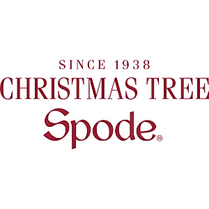 Spode Christmas Tree 2023 Annual 5 Piece Mug and Coaster Set with Tin Gift Box - Festive Holiday Gift Set for Coffee and Tea - Porcelain Mugs and Cork-Backed Coasters - Dishwasher Safe