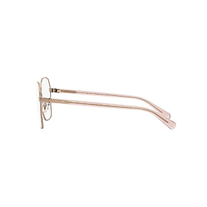 Coach HC5155 Prescription Eyewear Frames, Shiny Rose Gold/Demo Lens, 54 mm