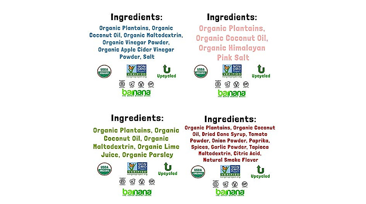 Barnana Organic Plantain Chips - Crunchy & Flavorful Snack