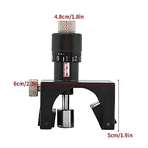 2Pcs Magnetic Planer Blade Setting Jig,Adjustable Planer Jointer Knife Blade,Gauge Setter Jointer Planer Knife Setting Woodworking Tool with Wood Box,Simple Set up,Dia 3 to 5 Inch