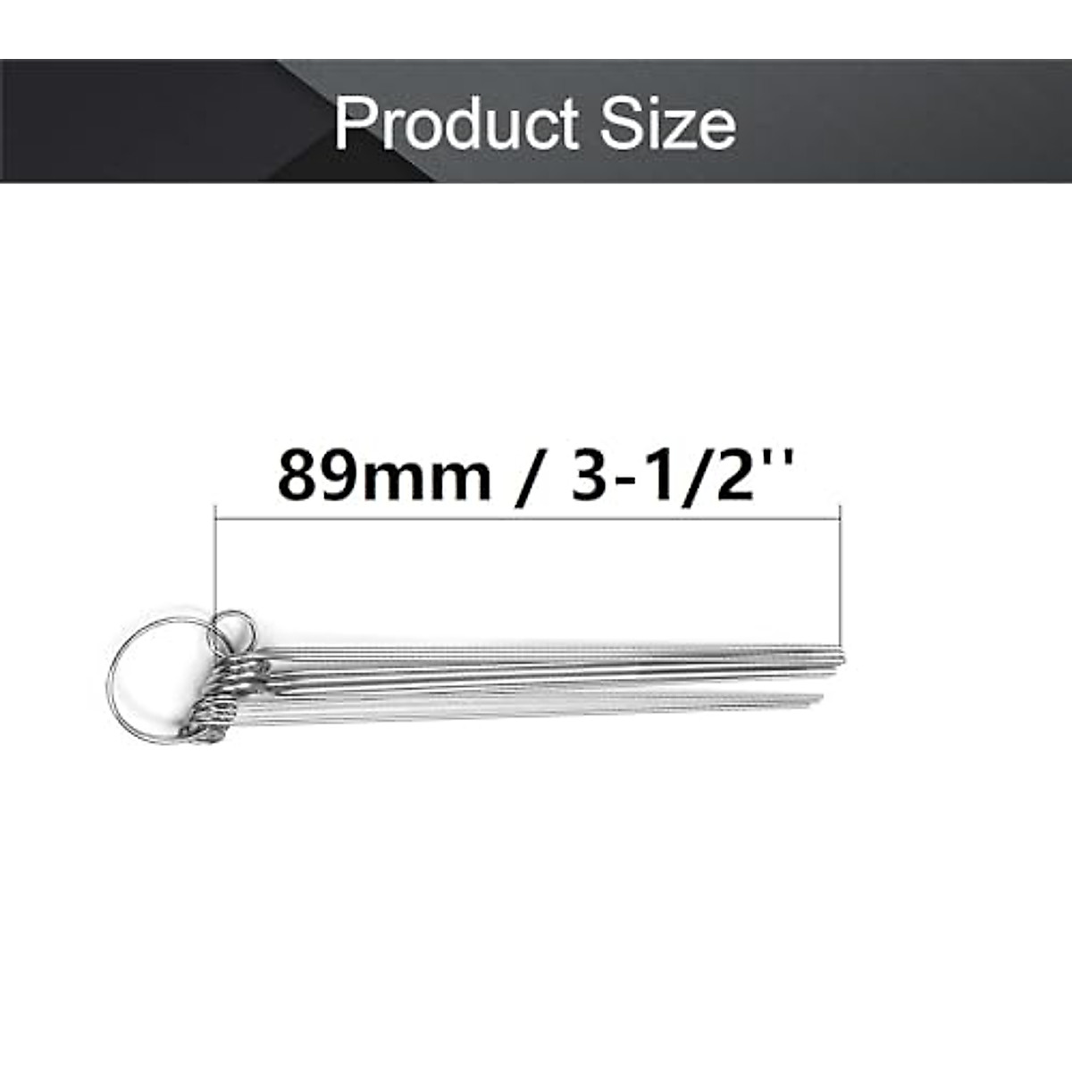 Utoolmart 4 Set Welding Tip Cleaner, Nozzle Cleaner Gas Welding Brazing Cutting Torch Tip Cleaner Needle