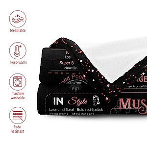 YDHCTKYG 14 Year Old Girl Gift Ideas 14th Birthday Decorations for Girls Happy Birthday Gifts for Teen Girls Daughter Sister Flannel Fleece Throw Blanket Back in 2010-60x50 Inch - Rose Gold