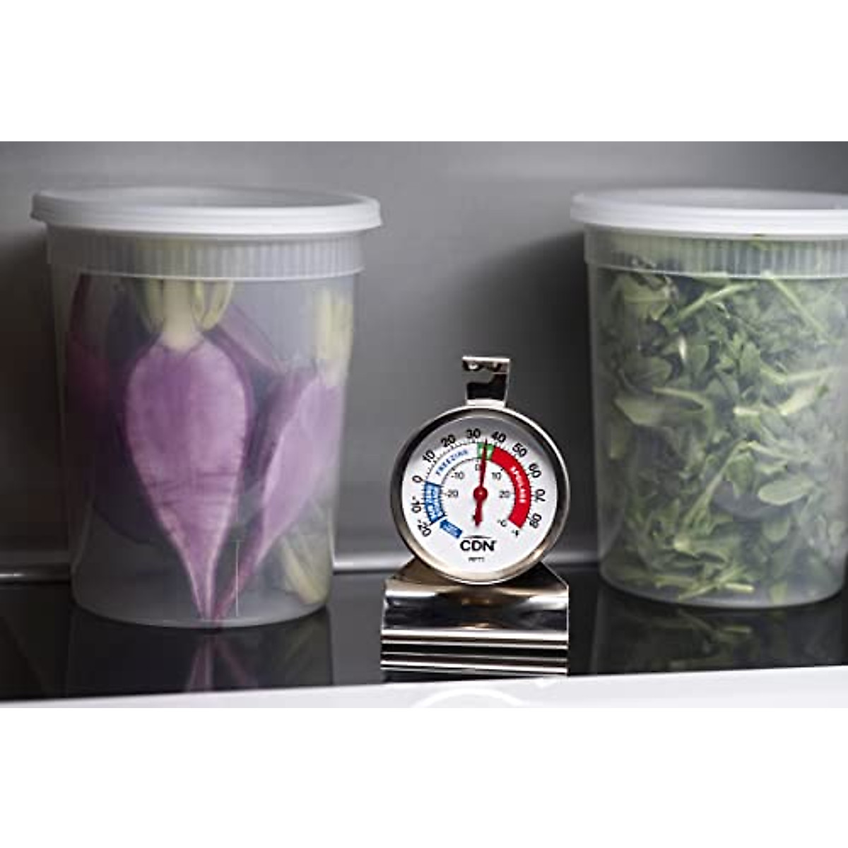 CDN RFT1 Proaccurate Heavy Duty Refrigerator Freezer Thermometer, ProAccurate Heavy Duty Refrigerator/Freezer Thermometer