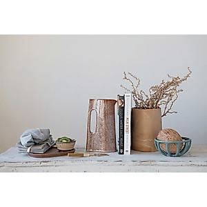 Creative Co-Op Stoneware Reactive Glaze Finish, Set of 4 Bowl, Multicolored, 4