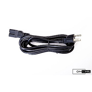 OMNIHIL AC Power Cord Compatible with Brother HL Series Printers Power Supply