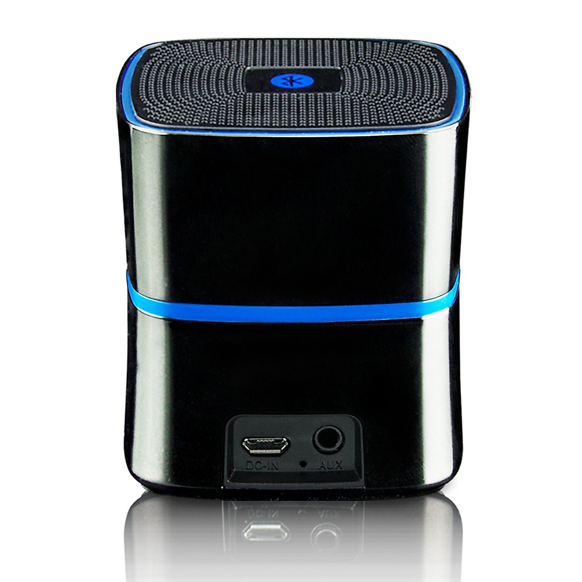 Turcom TS-450 5 Watt Power Enhanced Bass Portable Wireless Bluetooth Speaker, with Latest Bluetooth 4.0 Technology, 8-12 Hour Playtime, Rechargeable Lithium-Ion Battery, Built-in Digital Microphone, Premium Zinc Alloy Shell Speaker, Titanium Gray