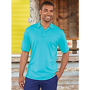 Jerzees Adult SpotShield™ Jersey Polo,Burnt Orange,M