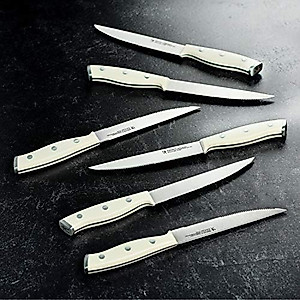 J.A. Henckels International 16 Piece Forged Accent Off-White Knife Block Set
