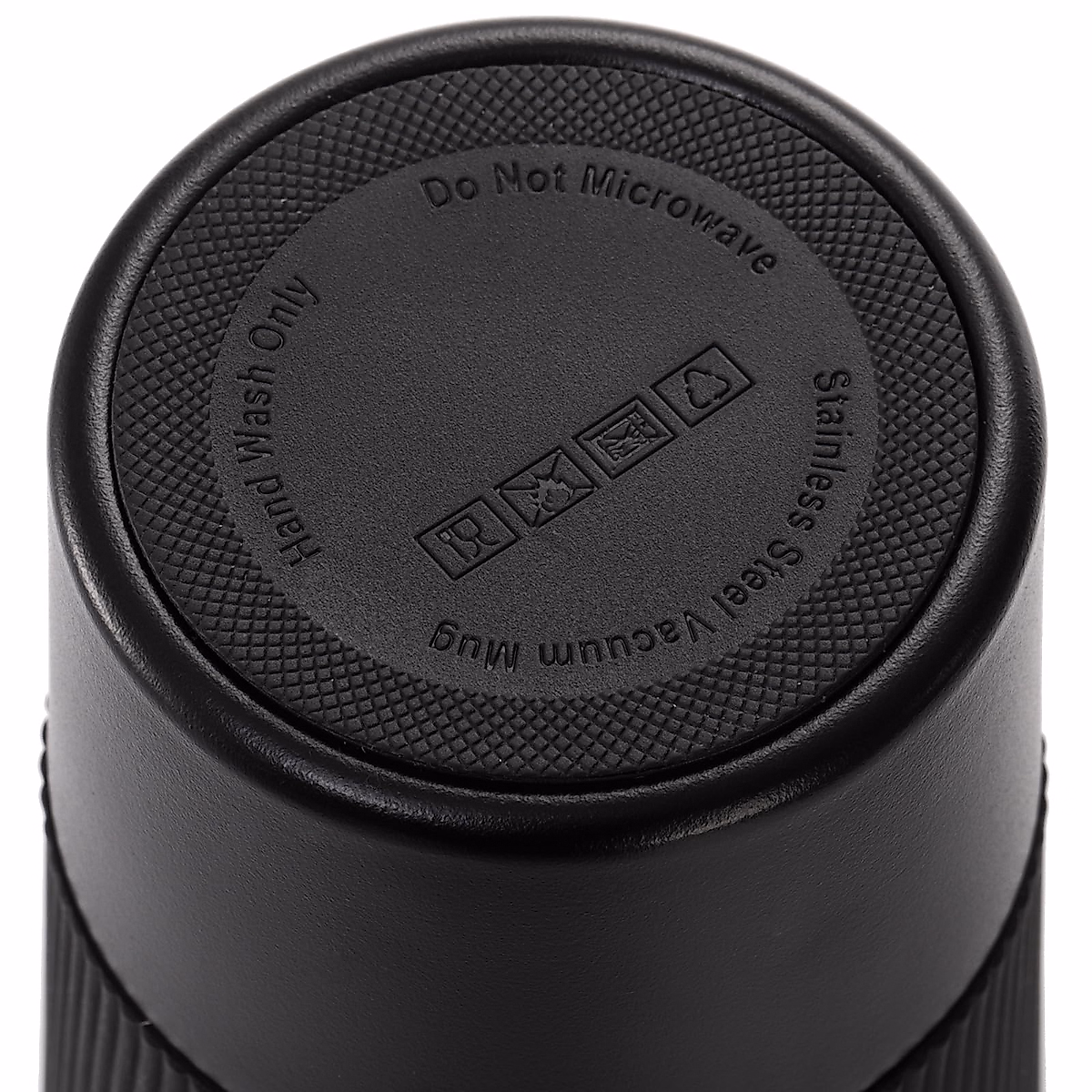 Bekith 2 Pack Travel Coffee Mug, 17oz Insulated Coffee Mug with Leakproof Lid, Double Walled Vacuum Stainless Steel Reusable Coffee Cup Tumbler for Hot and Iced Coffee Tea Water (Black, White)