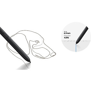 2PCS Galaxy S23 Ultra S Pen (Without Bluetooth) Replacement Compatible Galaxy S23 Ultra Stylus Pen + Replacement Tips/Nibs (Black)