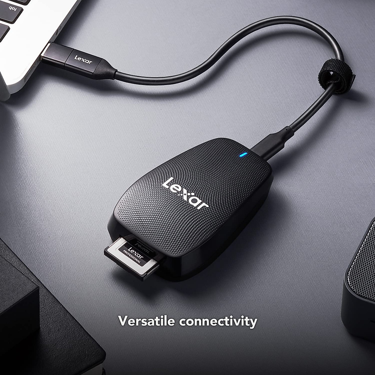 Lexar Professional CFexpress 128GB Type-B Card (LCFX10-128CRBNA) + Lexar Professional CFexpress Type B USB 3.2 Gen 2x2 Reader, Up to 1700MB/s Read, Designed for CFexpress Type B Cards (LRW550U-RNBNU)