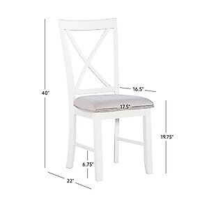 Powell Company Powell Jane Grey Side Dining Chair