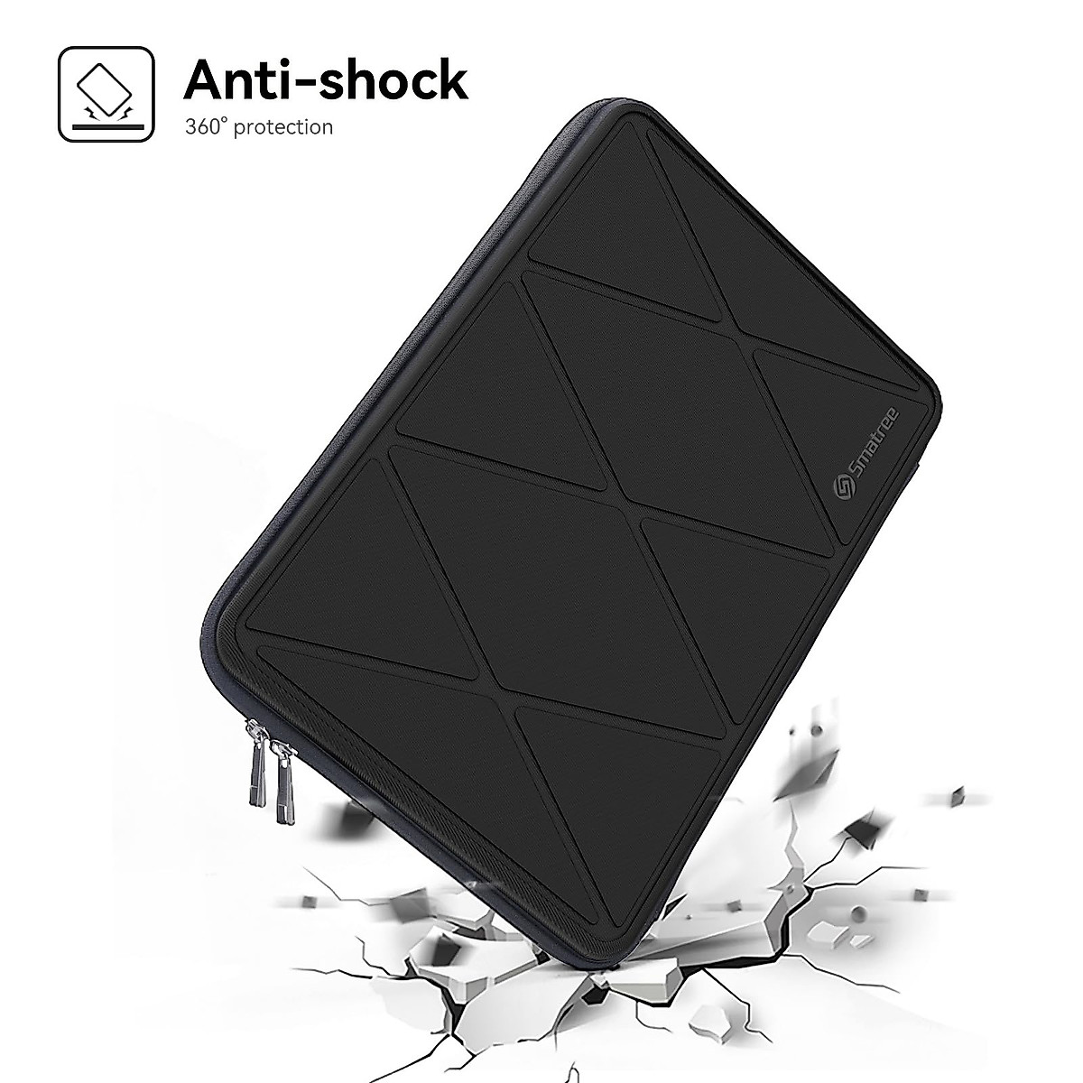 Smatree Hard EVA Protective Sleeve Case Compatible for 15.6 inch HP Envy x360 15/15z/15t, HP Pavilion x360 Convertible 15/15t, HP ZBook Studio 16 inch G11/G10/G9 Mobile Workstation PC Bag (A1600)