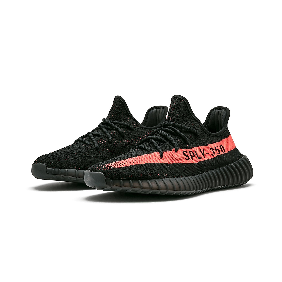 adidas Mens Yeezy Boost 350 V2 BY9612 Cored Red Black 2016/2022 - Size 13.5