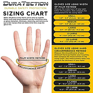 Dura-Gold HD Black Nitrile Disposable Gloves, Box of 100, Size Large, 6 Mil - Latex Free, Powder Free, Textured Grip, Food Safe